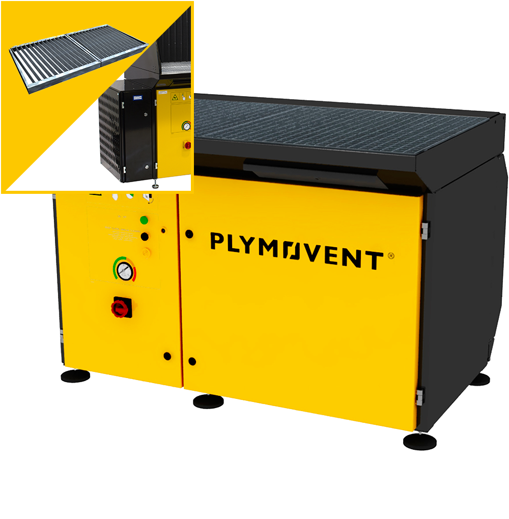 DraftMax Ultra HEPA plasma | Downdraft tables | Plymovent