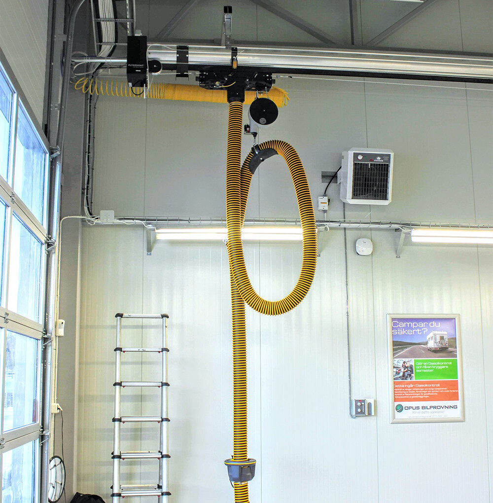 Crab Return System | Rail systems | Plymovent