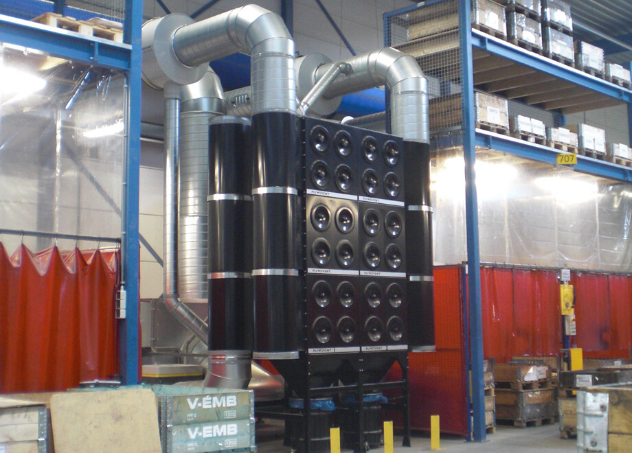 Installation of Plymovent at VDL VDS