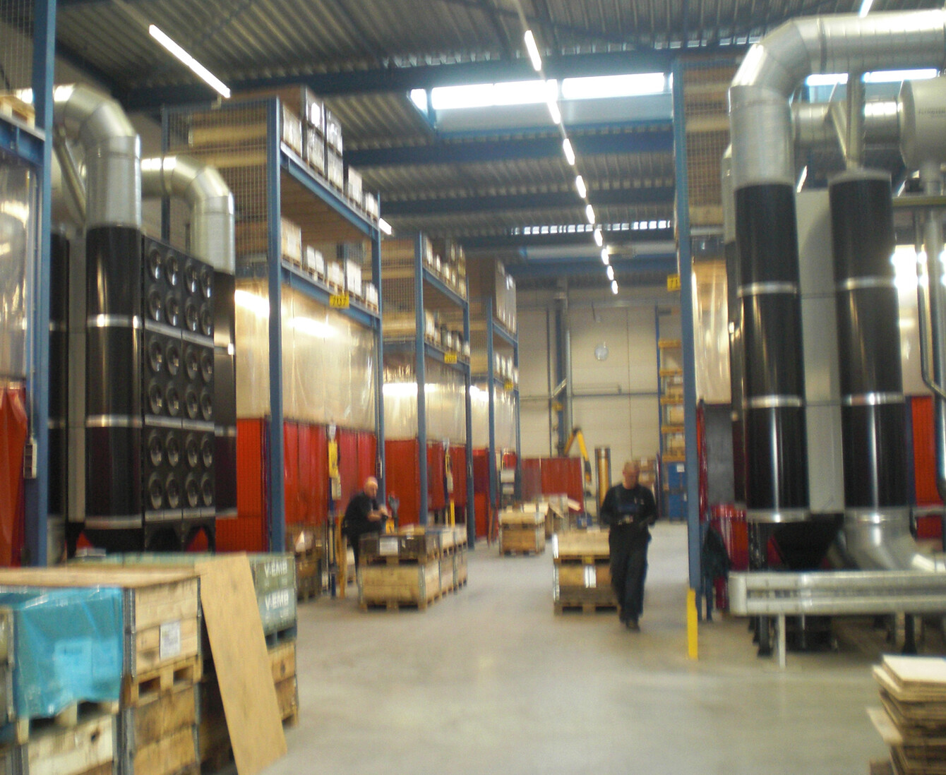 Installation of Plymovent at VDL VDS